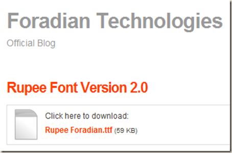 Start Using New Rupee Symbol on your Computer | Experience - Inspire ...